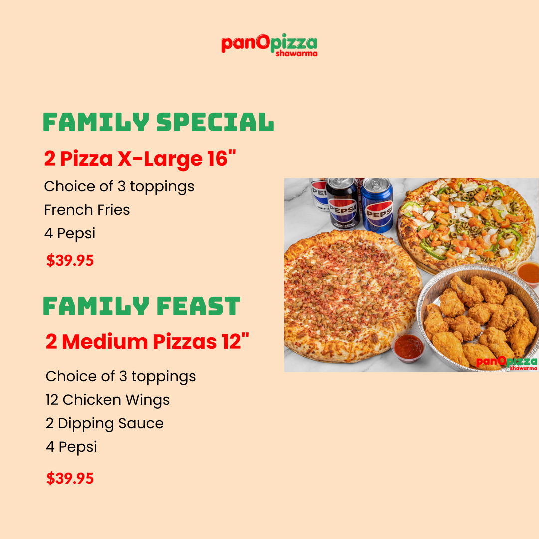 Pano Pizza Toronto | Pizza Restaurant | Order Online.