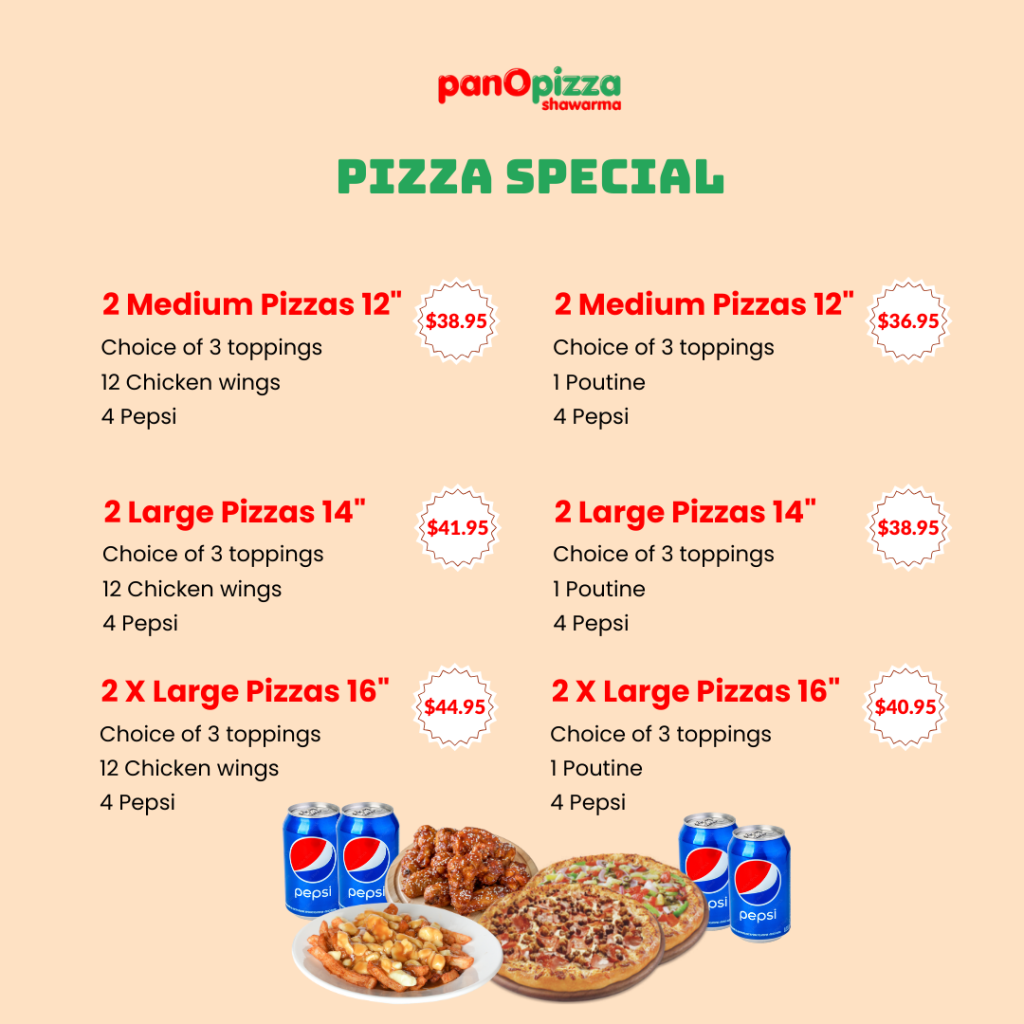Pano Pizza Toronto | Pizza Restaurant | Order Online.